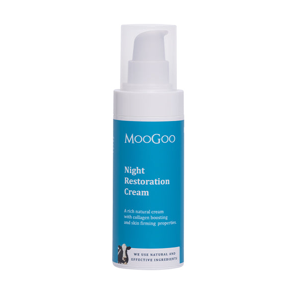 Night Face Cream | Hyaluronic & Lactic Acid – MooGoo NZ