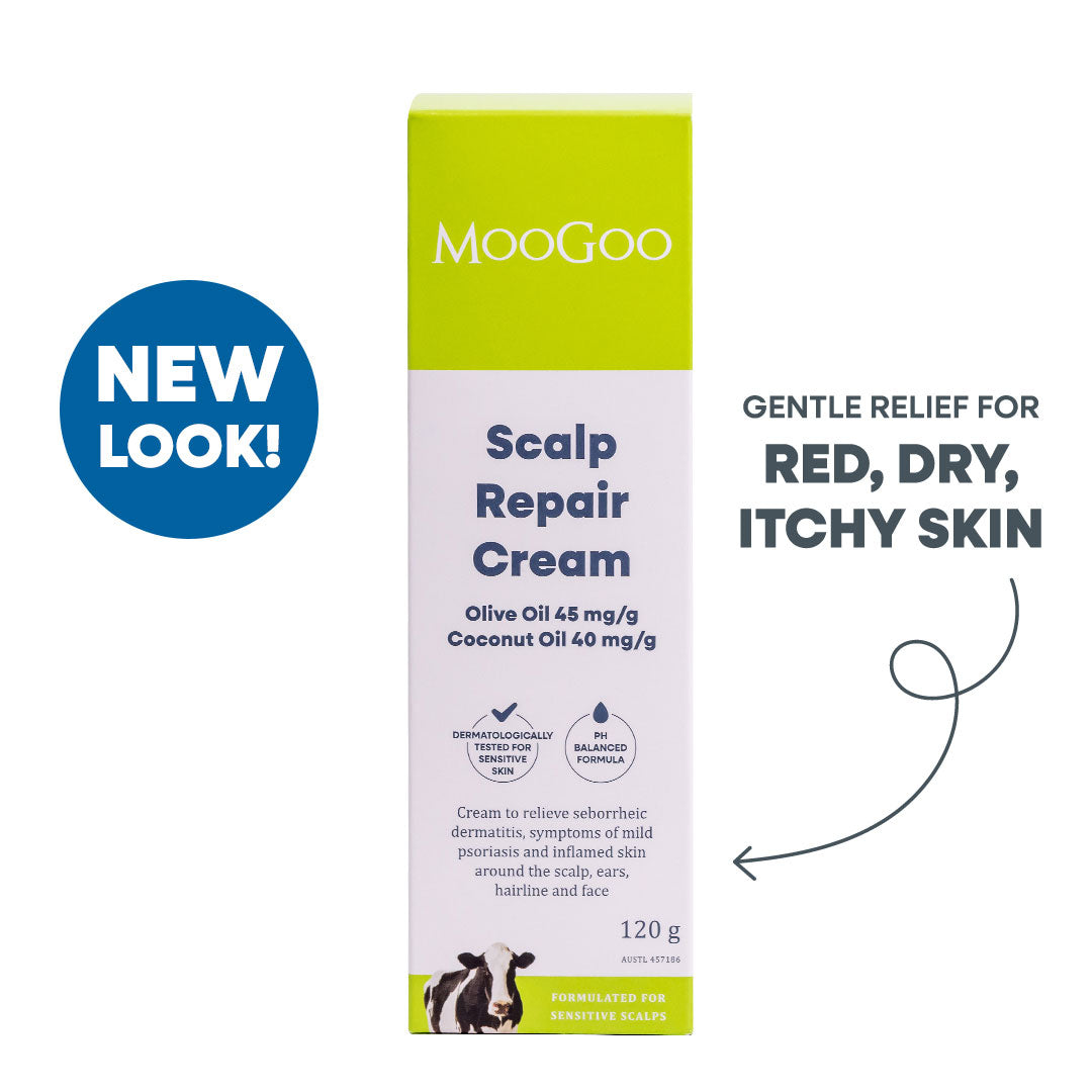 Scalp Cream | For Dry Skin Around the Scalp – MooGoo NZ