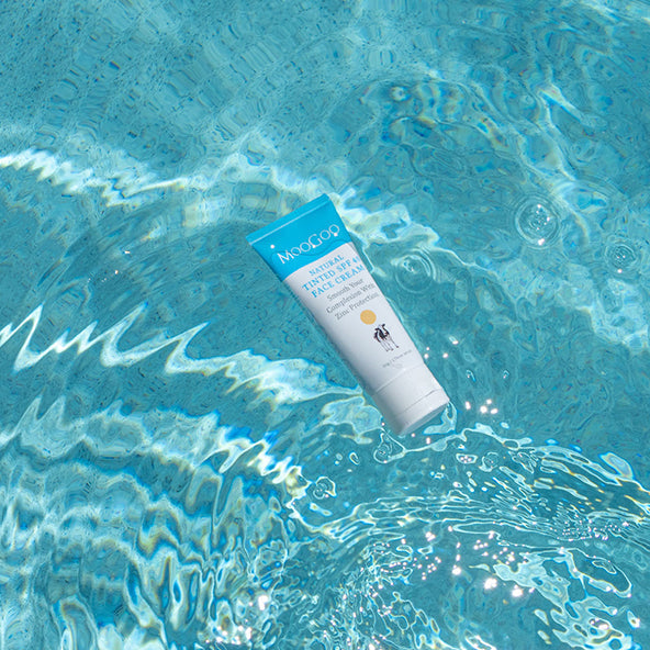 Tinted Face Cream With SPF 40 – MooGoo NZ